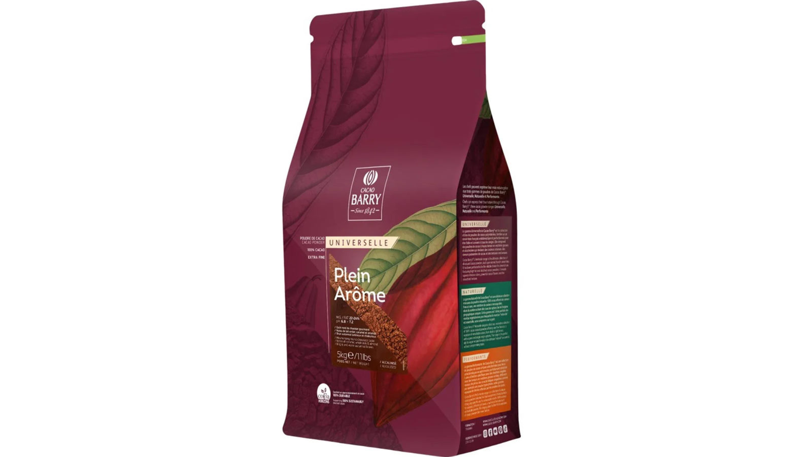 Cacao Barry Bag of 5kg Plein Arome Cocoa Powder Chocolate | Harvey Norman