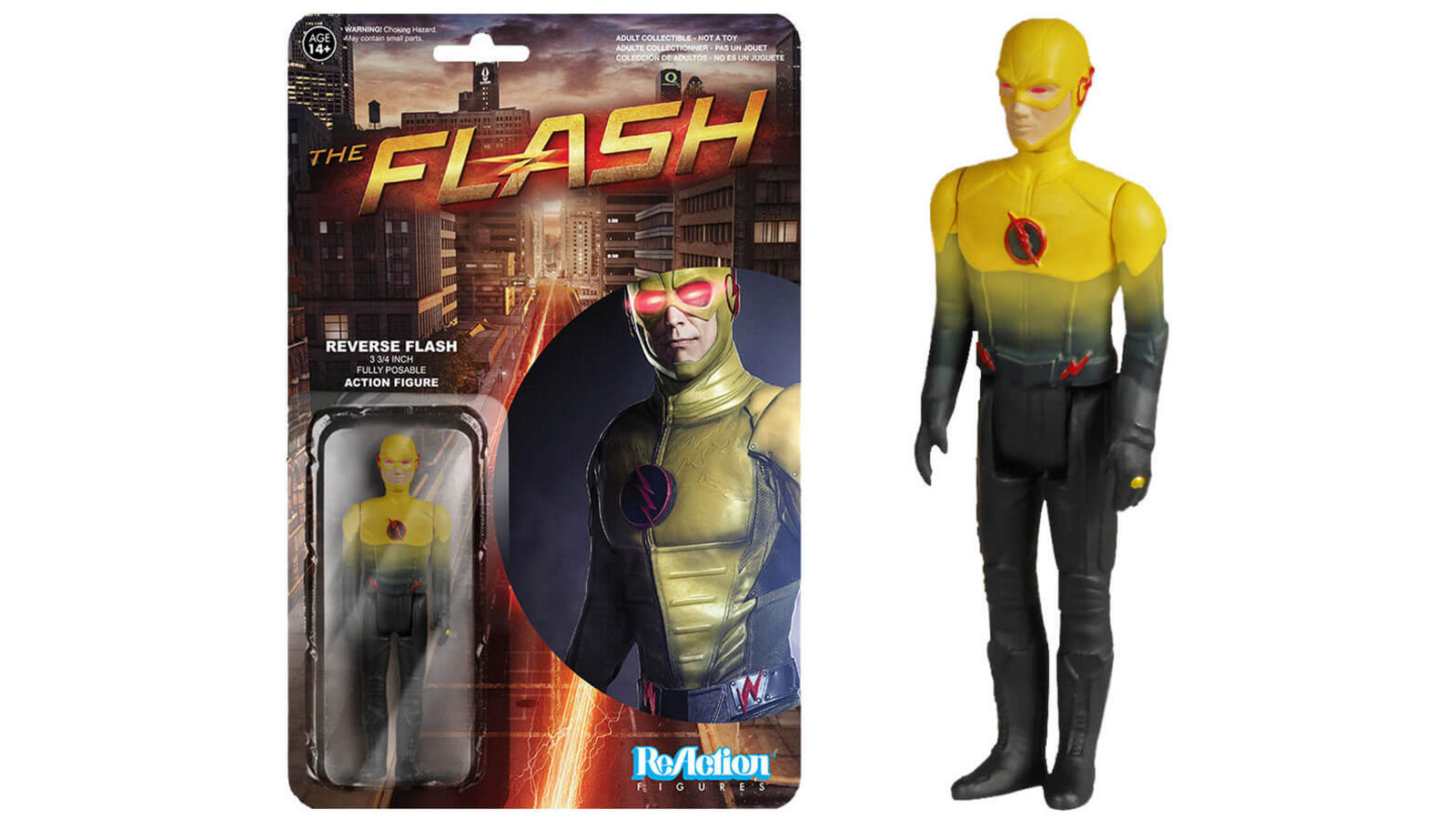 The Flash Reverse Flash Re-Action Figure | Harvey Norman