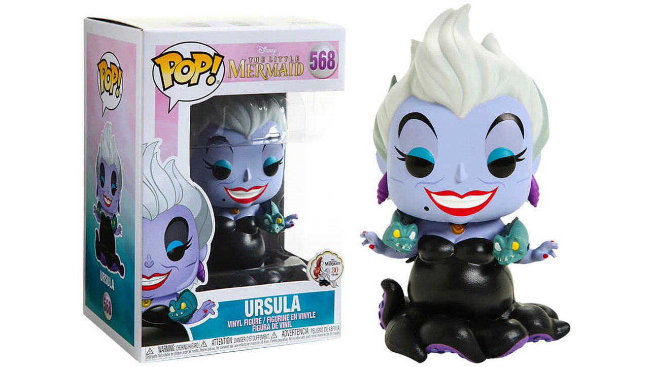 The Little Mermaid Ursula with Eels Pop Vinyl Collectible Figure ...