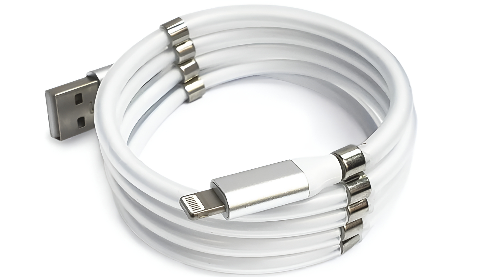 Cosmetics Squad Tangle Free Lightning Data Charging Cable - 1metre ...