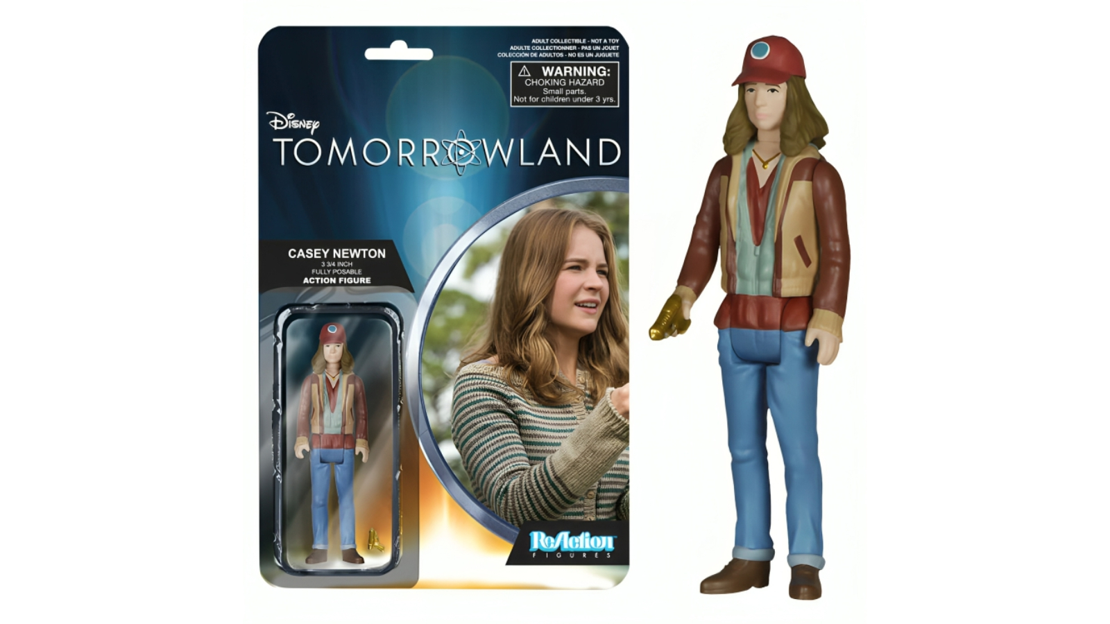 Movies Tomorrowland Casey ReAction Figure | Harvey Norman