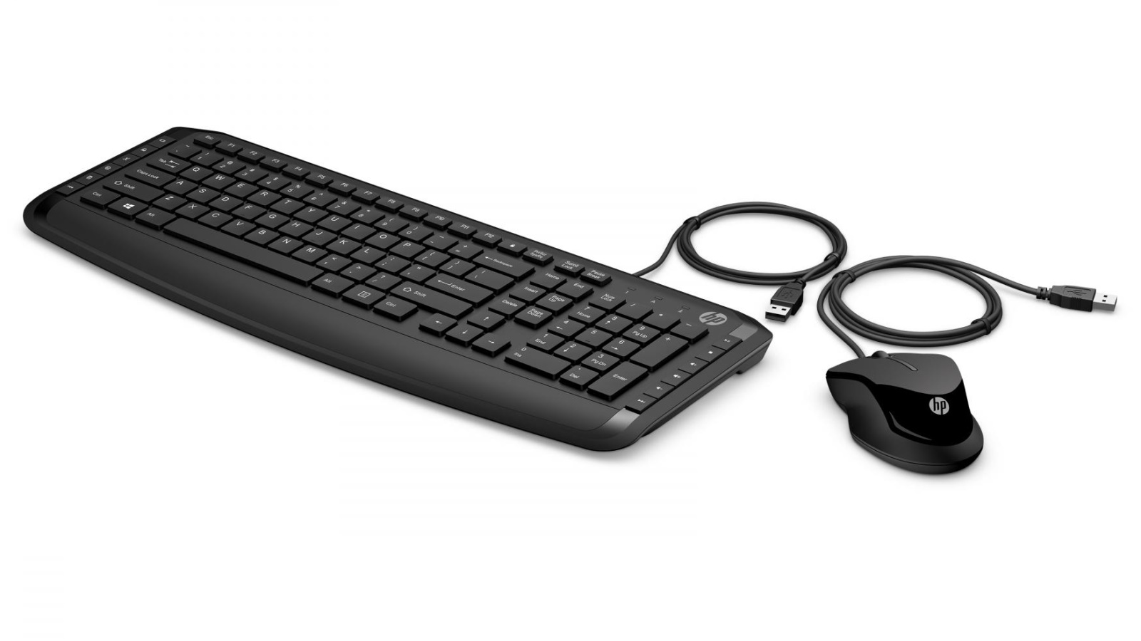 HP Pavilion Keyboard and Mouse 200 - Black | Harvey Norman