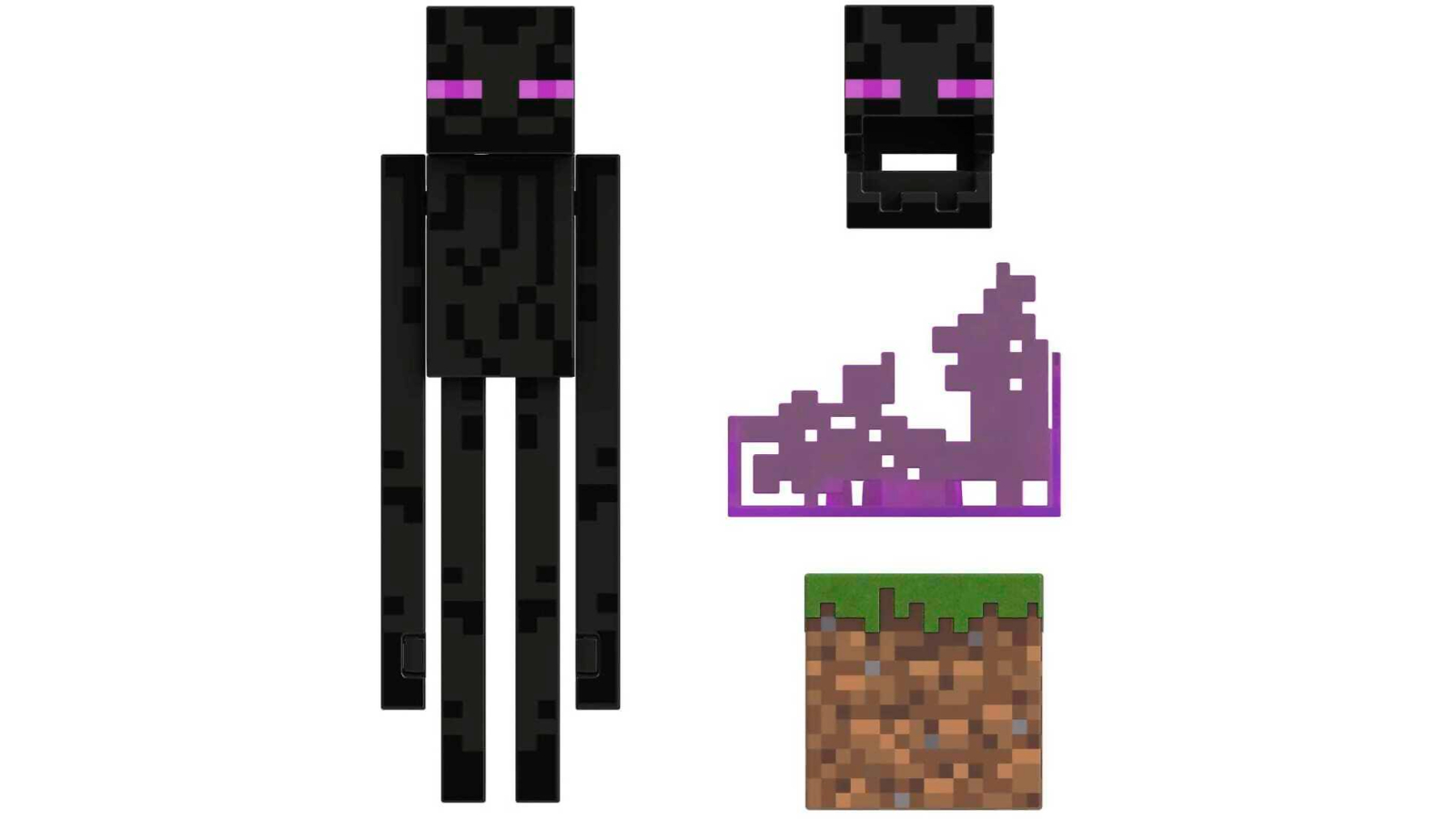 Minecraft Diamond Enderman Action Figure | Harvey Norman