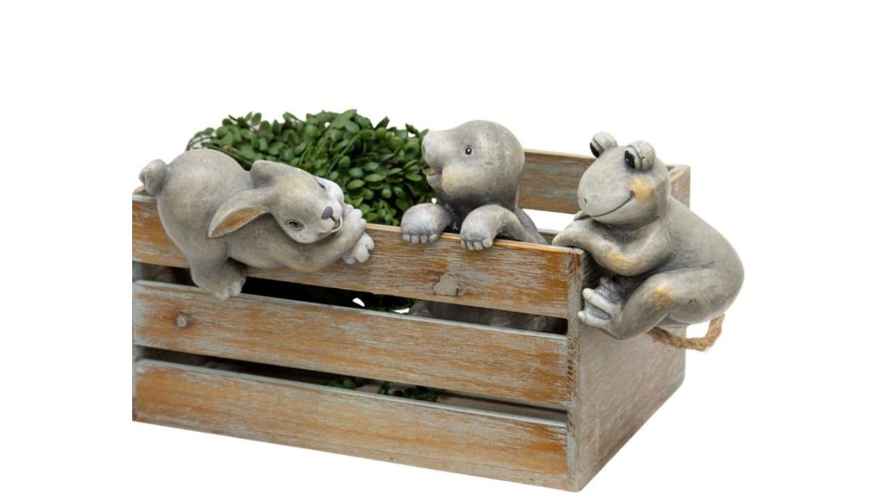 High St Grey Hanging Pot Sitter - Set of 3 | Harvey Norman