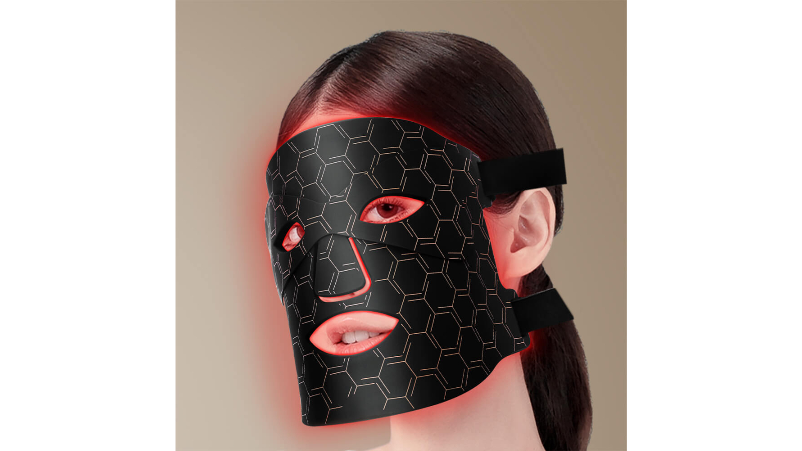 Lescolton 8 Colour 145 LEDs Skin Light Therapy Silicone Face Mask ...