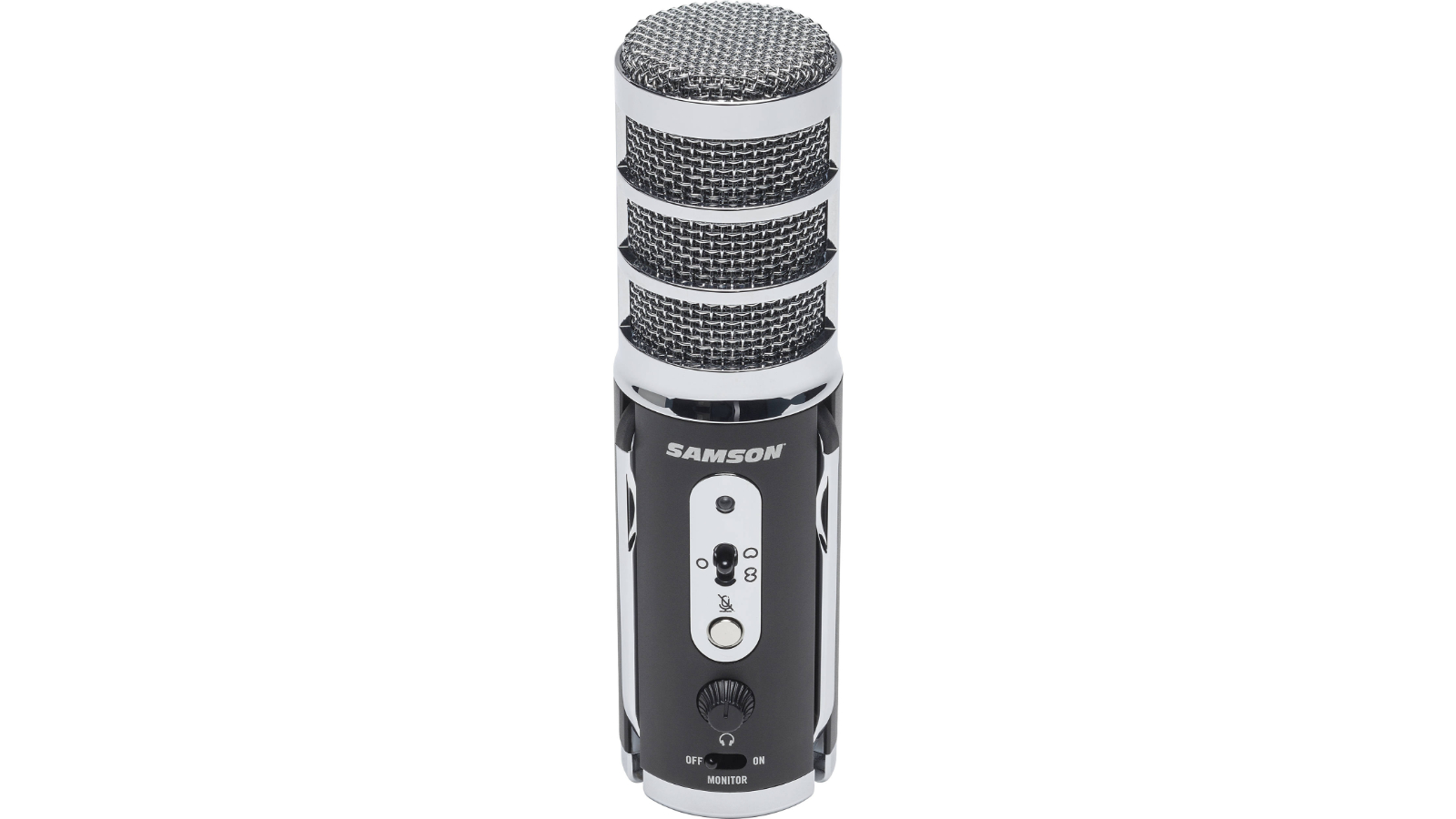 Samson Satellite USB/iOS Broadcast Microphone - Black/Silver | Harvey ...