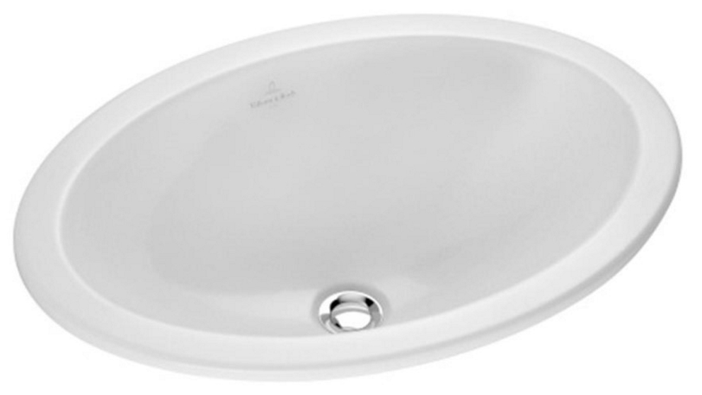 Villeroy & Boch Loop Slim 660 Round Drop In Basin with No Tap Hole ...