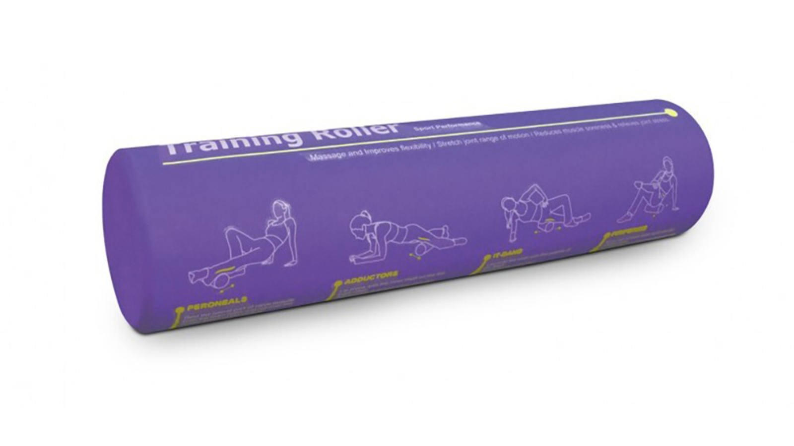 Bodyworx Purple Training EVA Foam Body Roller - 60 x 15cm | Harvey Norman