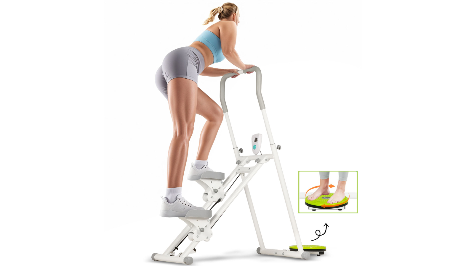 Advwin Stair Stepper Home Vertical Climber Exercise Machine | Harvey Norman