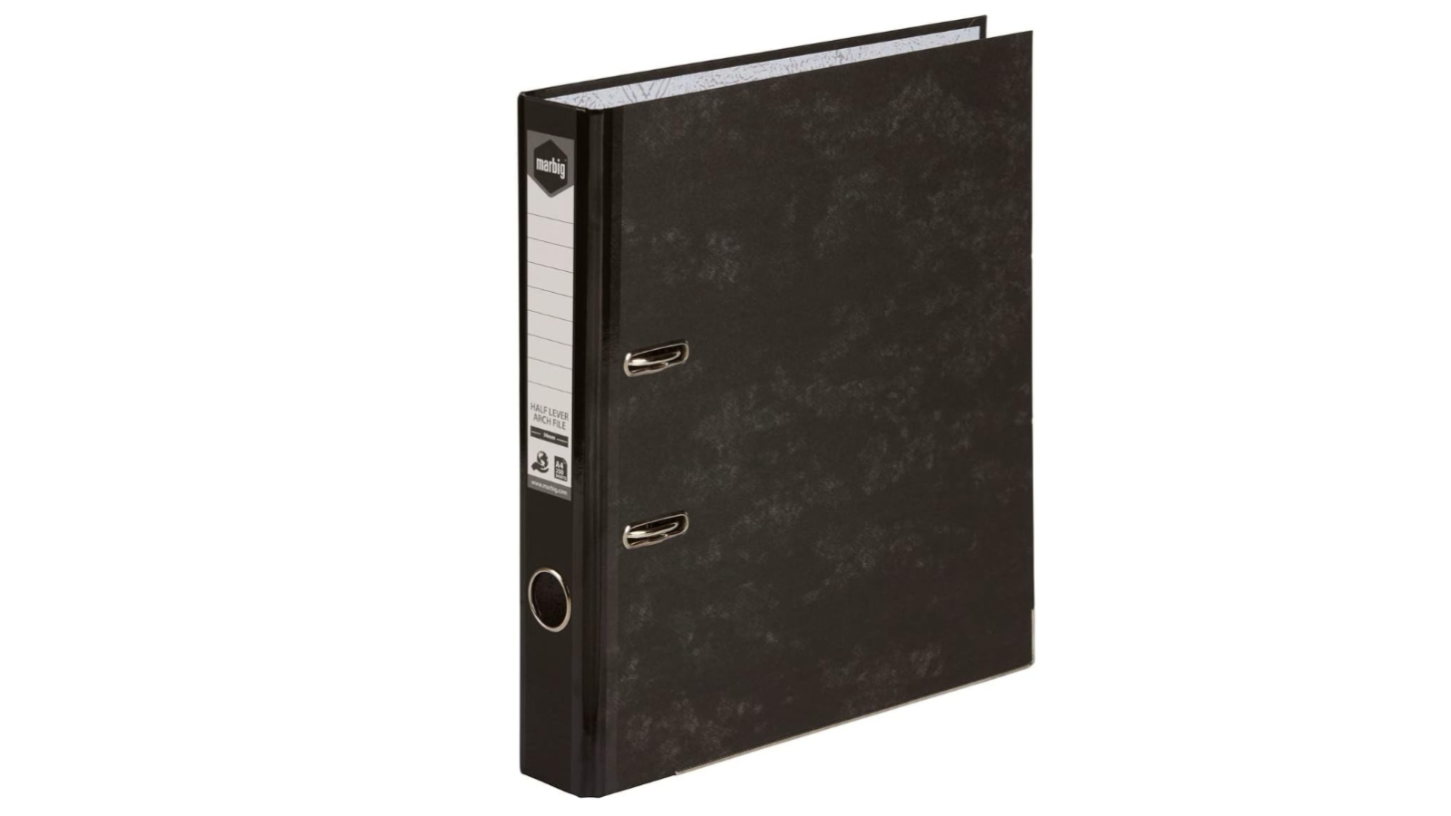 Marbig Box of 10 Lever Arch A4 File Folder - Black | Harvey Norman