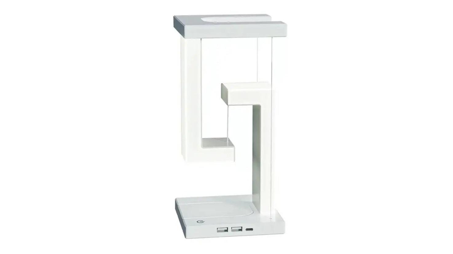 TM Floating Desk Lamp with Wireless Charging and USB Output Port ...