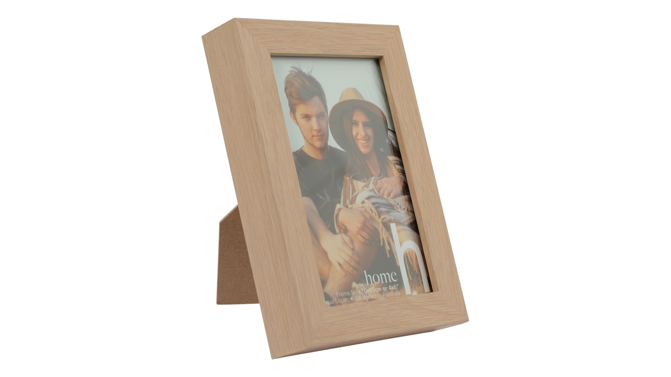 UR1 Home 4x6-inch Oak Photo Frame | Harvey Norman