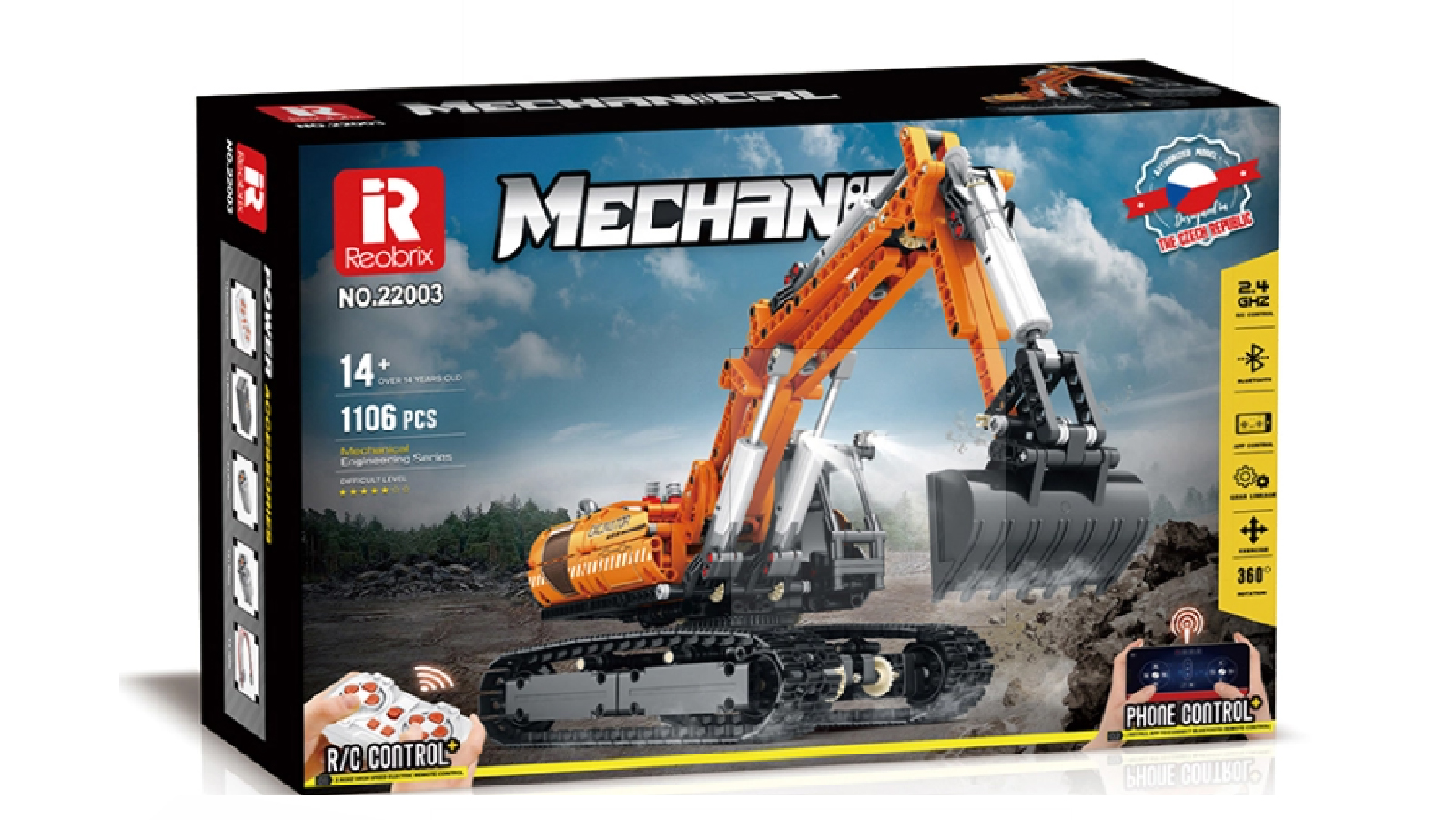 Reobrix Remote Control Version Mechanical Excavator | Harvey Norman