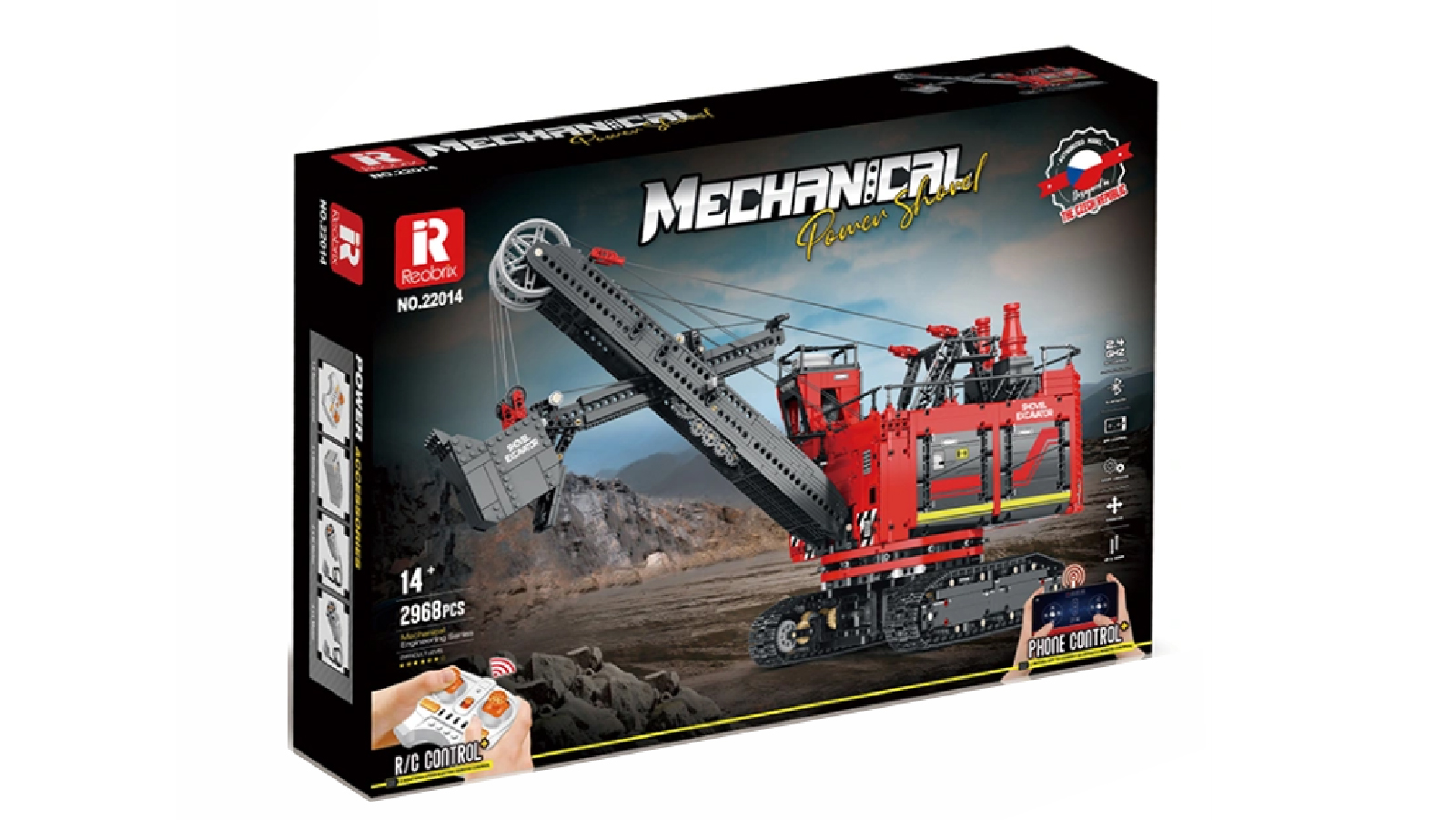 Reobrix Remote Control Version Front Shovel Rope Excavator | Harvey Norman