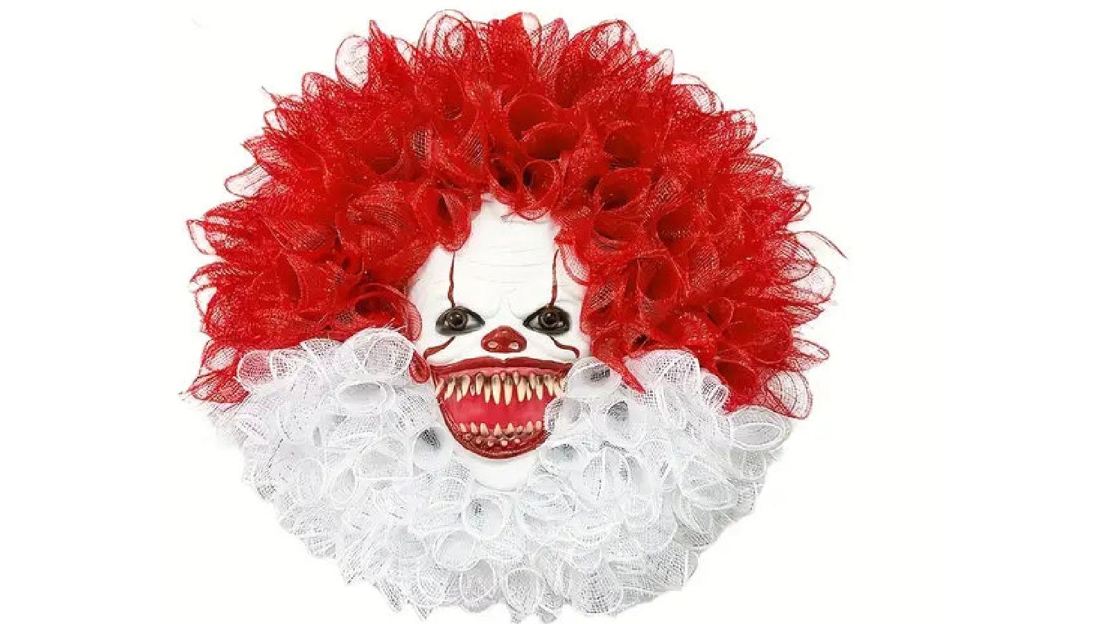 TM Spooky Circus Clown Garland Mask for Halloween | Harvey Norman