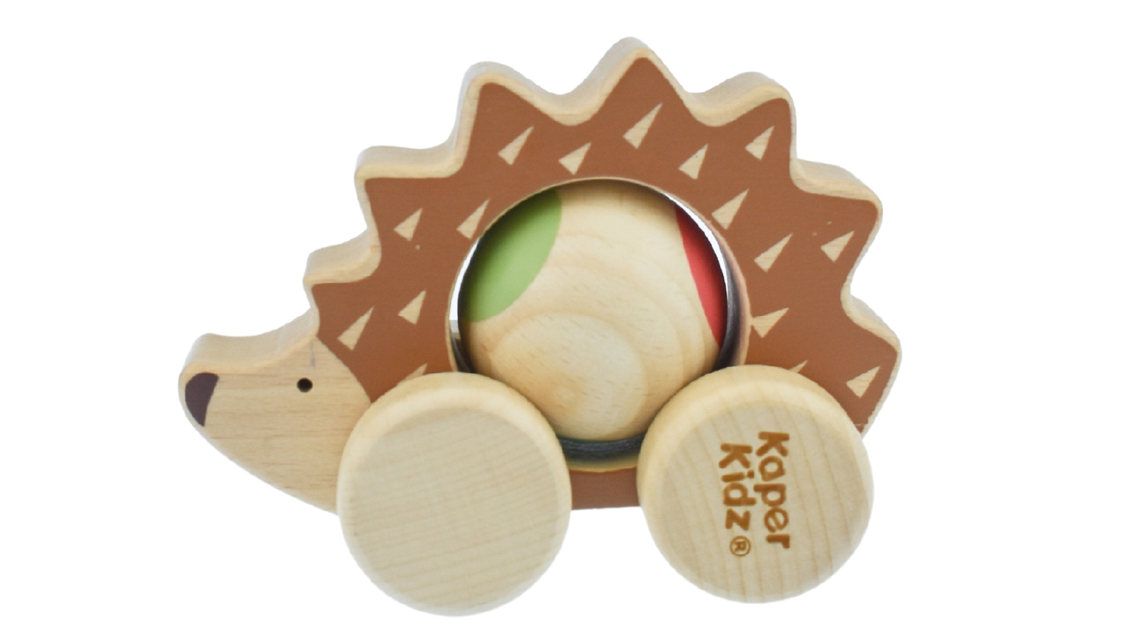 Kaper Kidz Eco Play Push A Long Spinning Hedgehog | Harvey Norman