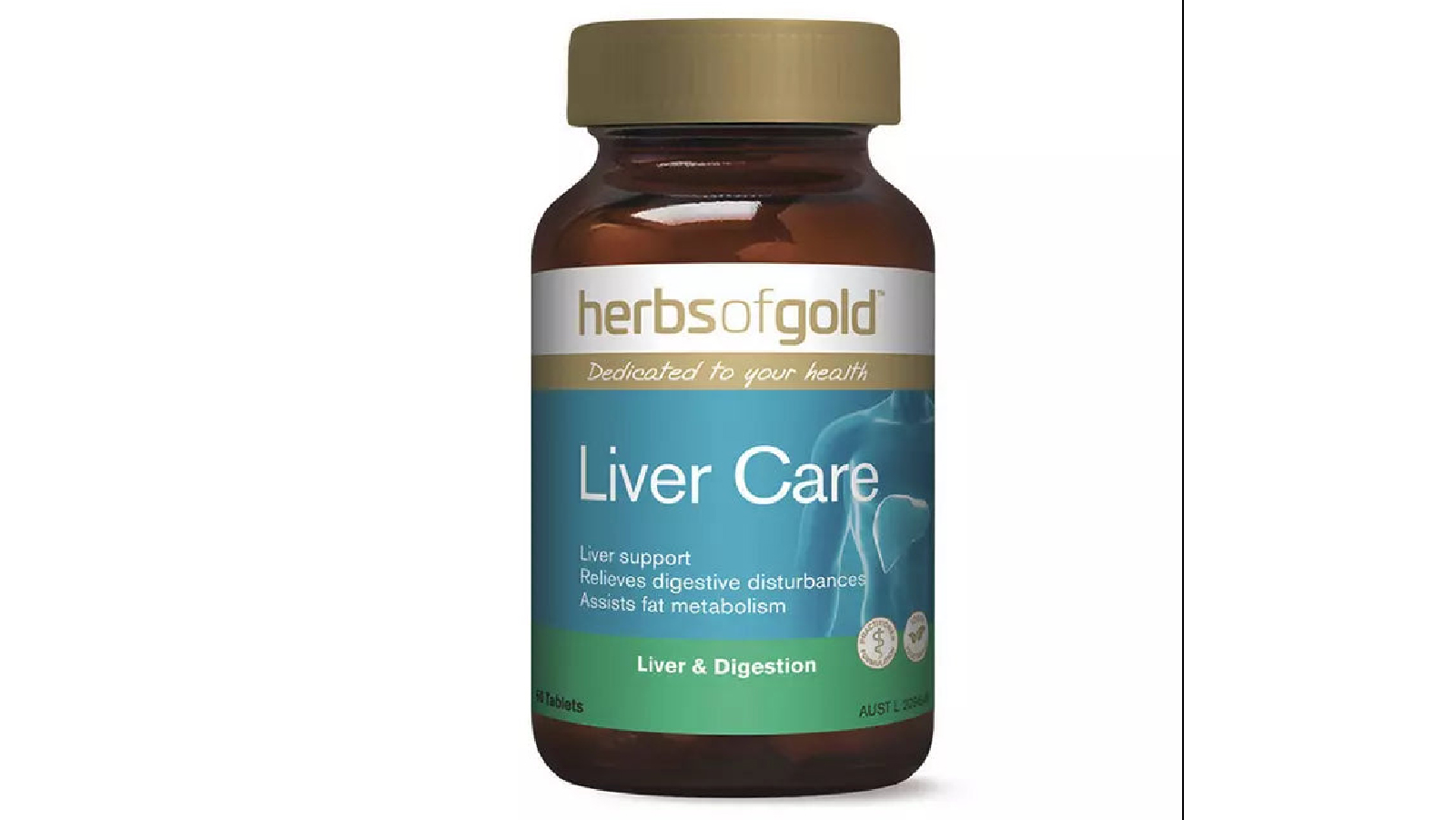 Herbs of Gold Liver Care - 60 Tablets | Harvey Norman