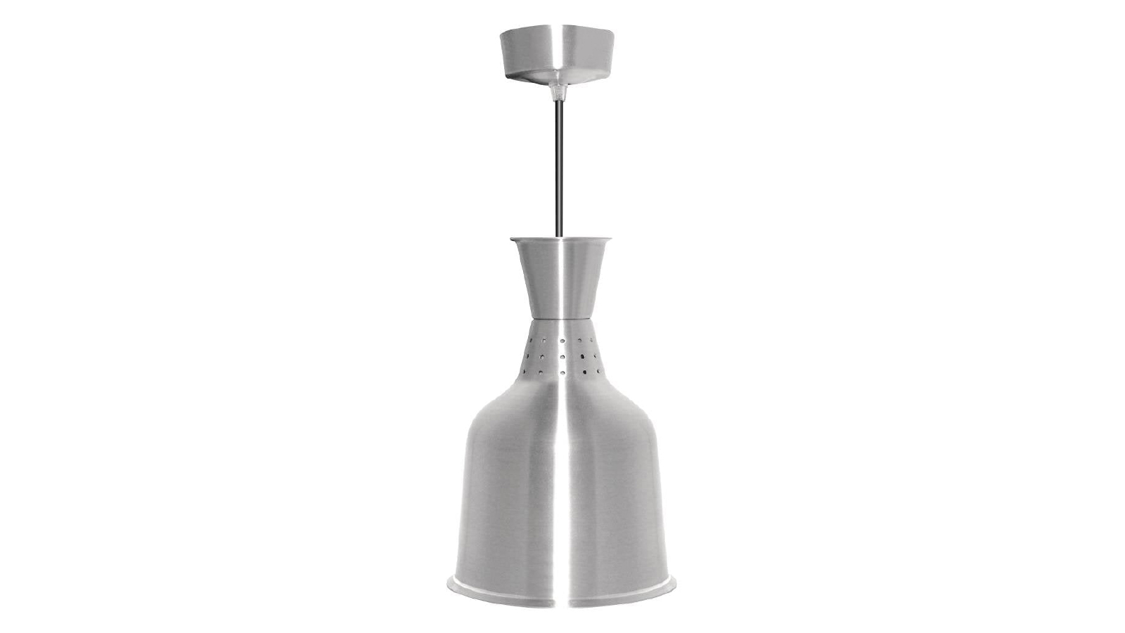 Apuro Heat Lamp Shade Silver Finish | Harvey Norman