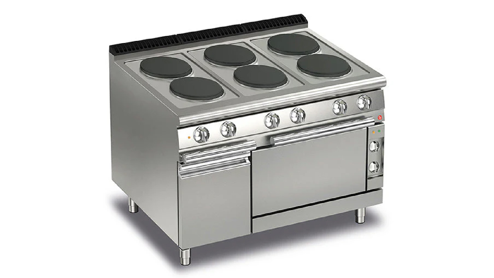 Baron 6 Burner Electric Cooktop with Oven | Harvey Norman