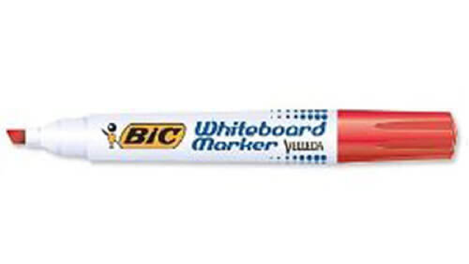 Latestbuy 12 Pack of Bic Chisel Tip Whiteboard Marker - Red | Harvey Norman