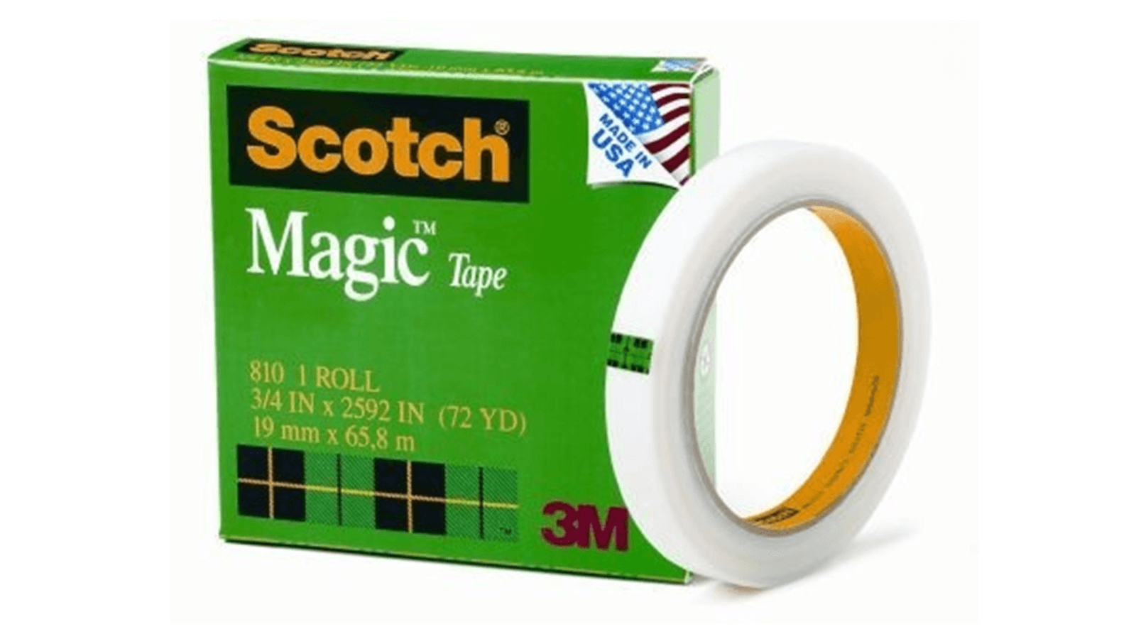 Scotch 810 Pack of 5 Magic Tape Refill Roll | Harvey Norman