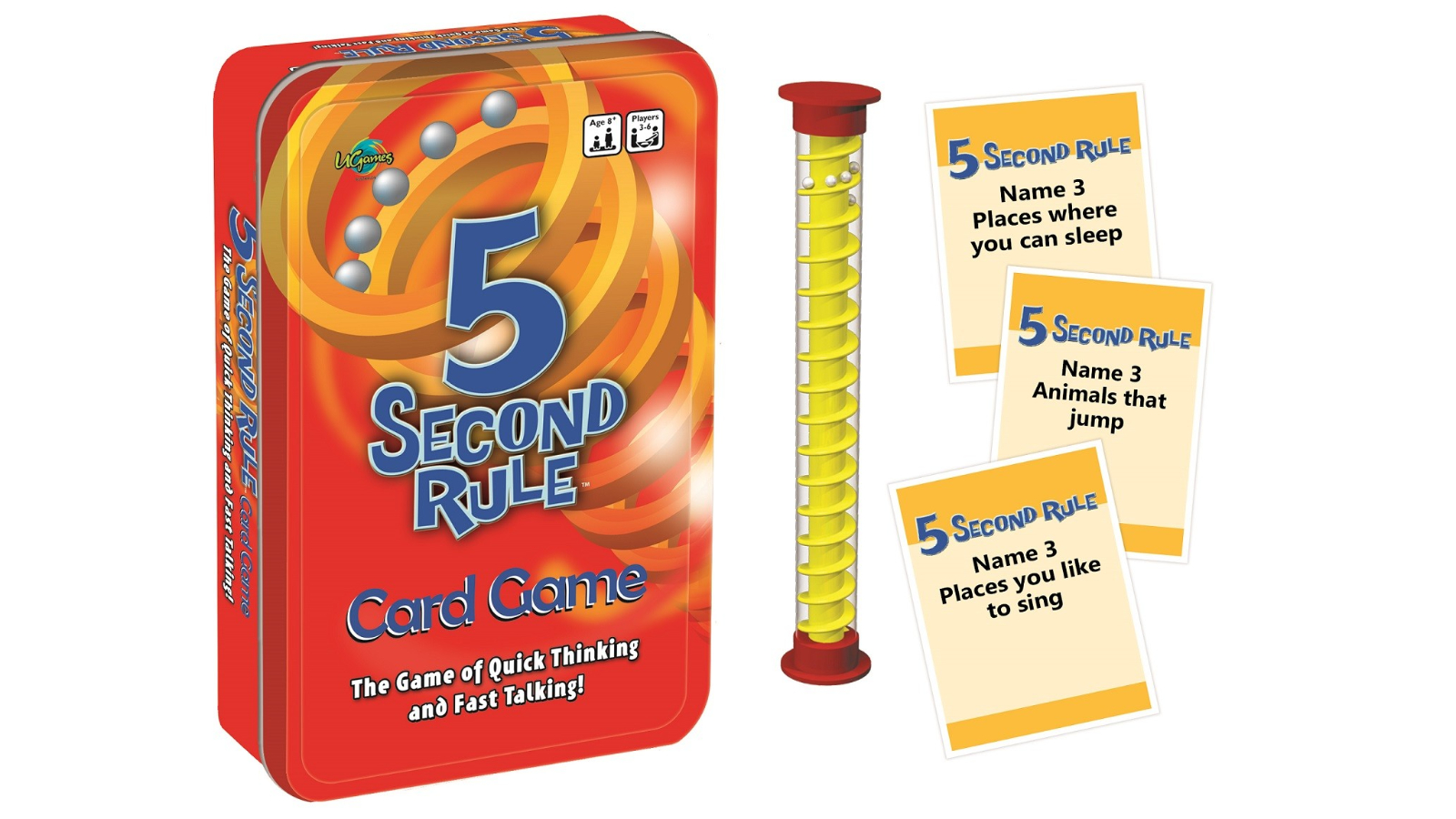 5 Second Rule Tinned Game Board Game | Harvey Norman