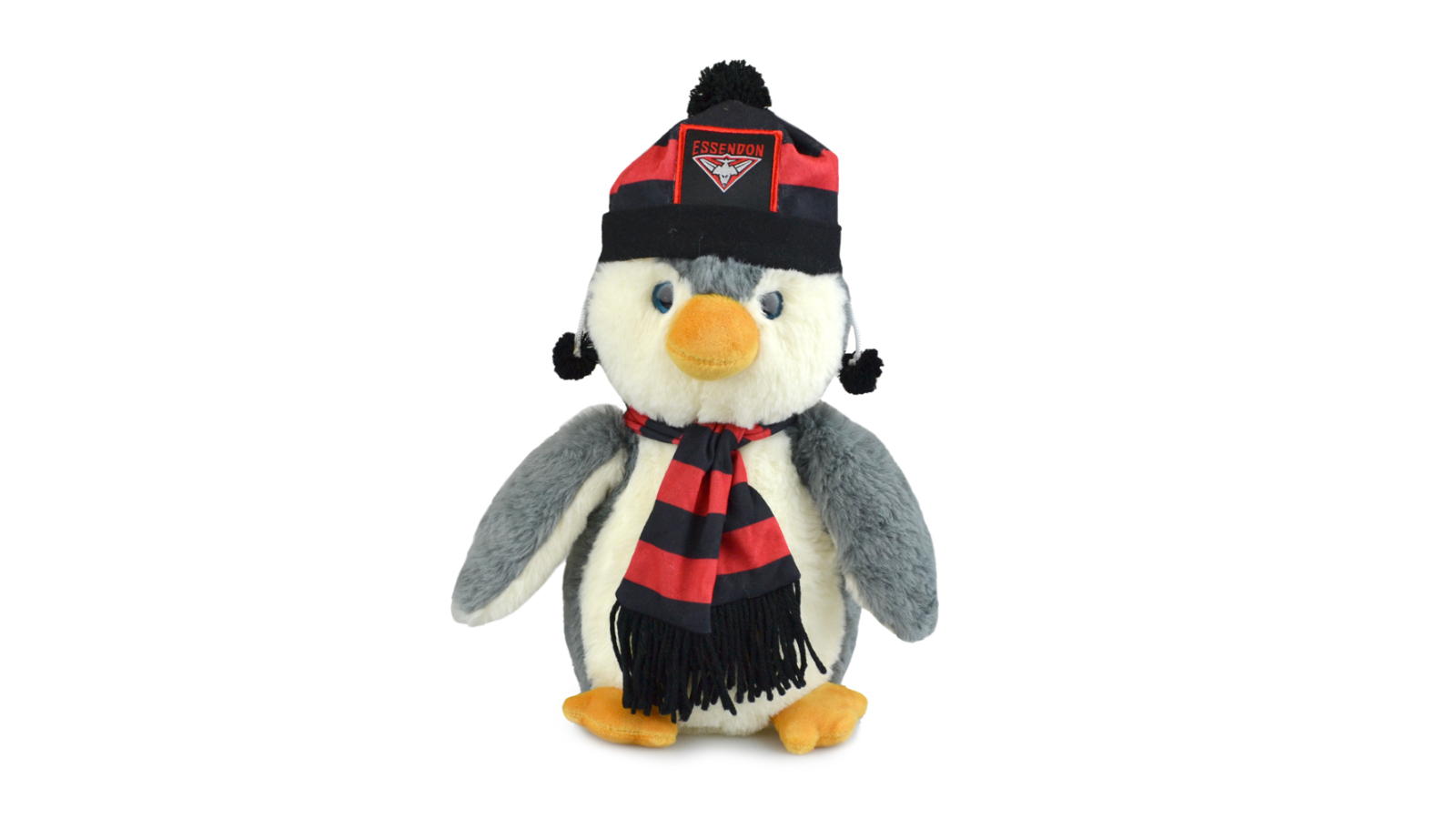 Korimco 27cm AFL Penguin Essendon Soft Plush Toy - 3 year | Harvey Norman