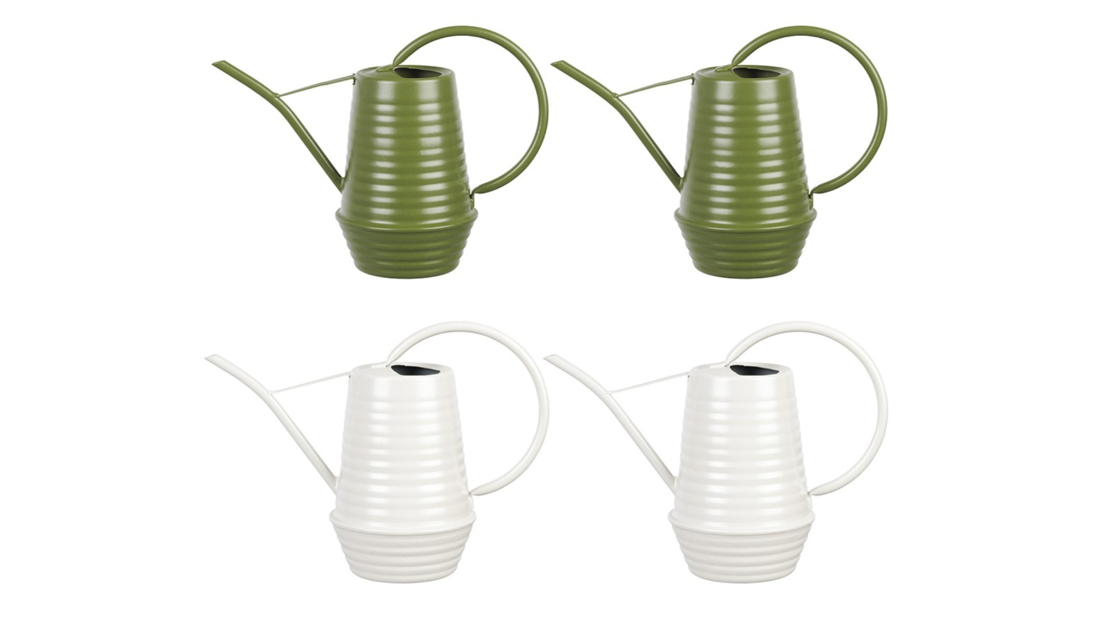 2 Piece Galvanised Heavy Duty Watering Can | Harvey Norman