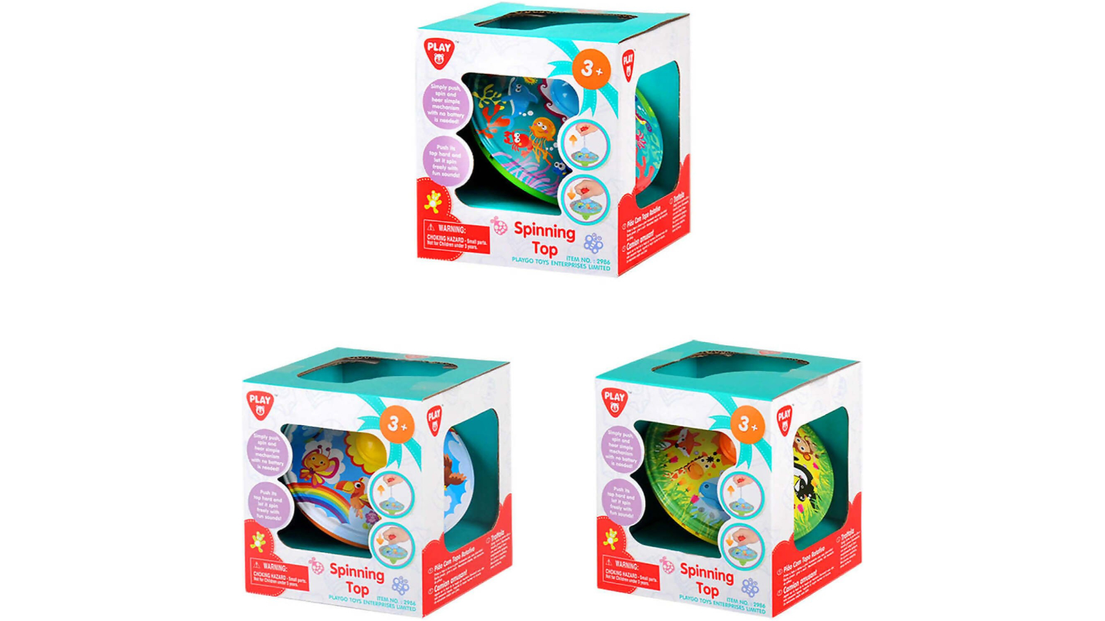 Playgo Toys Ent. Ltd Spinning Top Development Toy | Harvey Norman