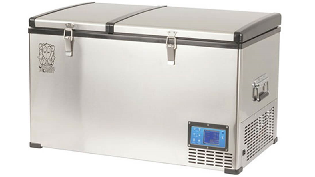 100L Portable Dual Zone Fridge Freezer with LG Compressor | Harvey Norman