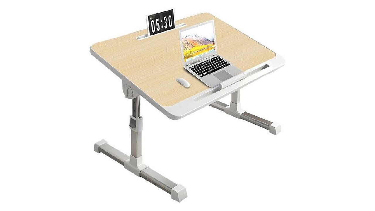 Soga Wood Portable Laptop and Study Adjustable Table - 60 x 40cm ...