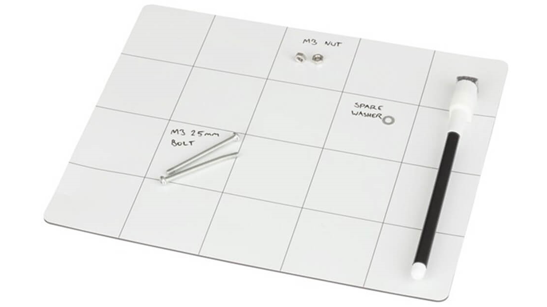 8x10-nches Magnetic Work Mat (White Board) | Harvey Norman