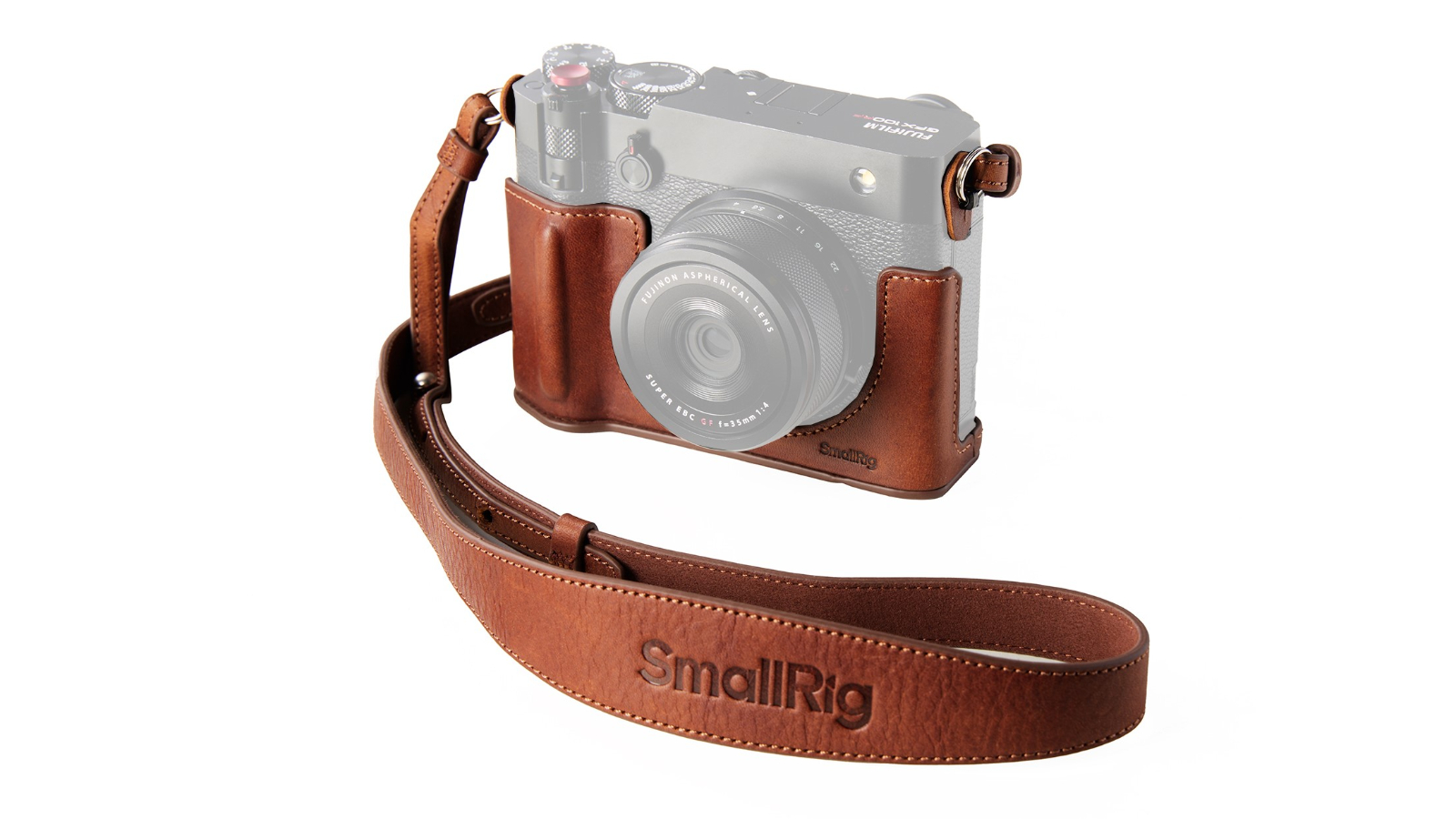 SmallRig Leather Case Kit for Fujifilm GFX100RF - Brown | Harvey Norman