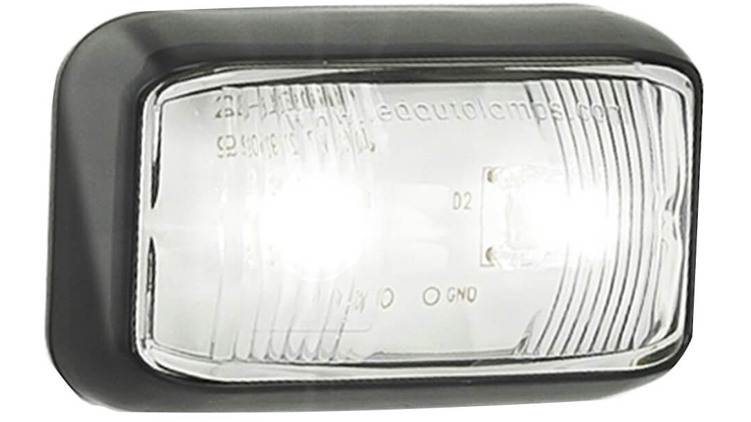 12/24V White Vehicle Clearance Light for Trailers and Caravans | Harvey ...