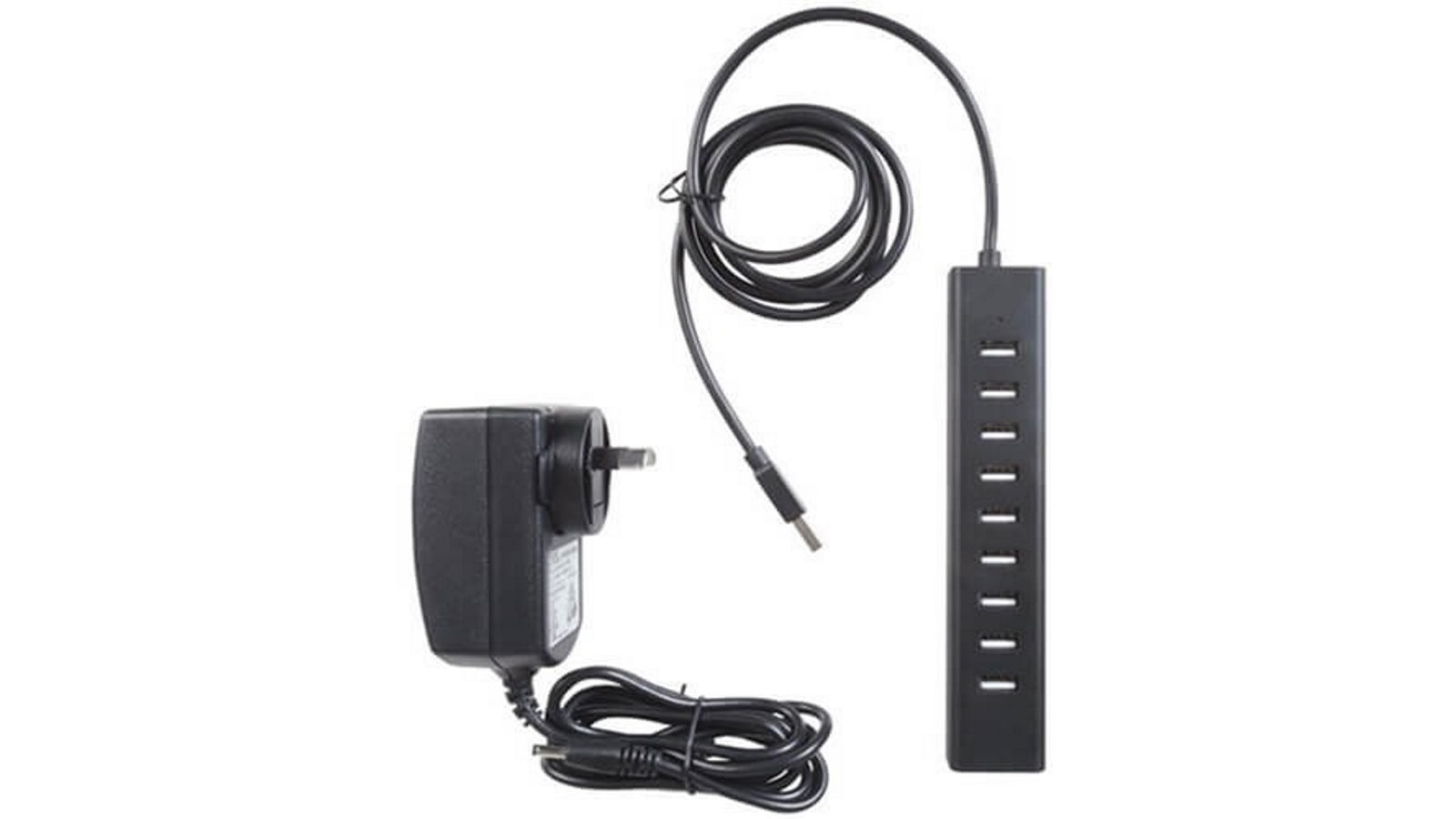 Digitech Slimline 10-Port USB Charger and Hub | Harvey Norman