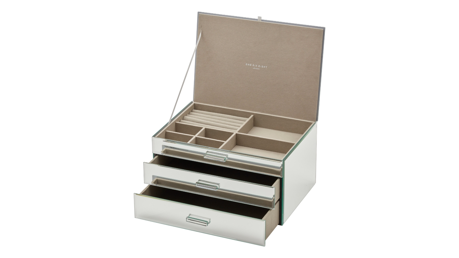 GABRIELLA Mirror Extra Large Jewellery Box | Harvey Norman
