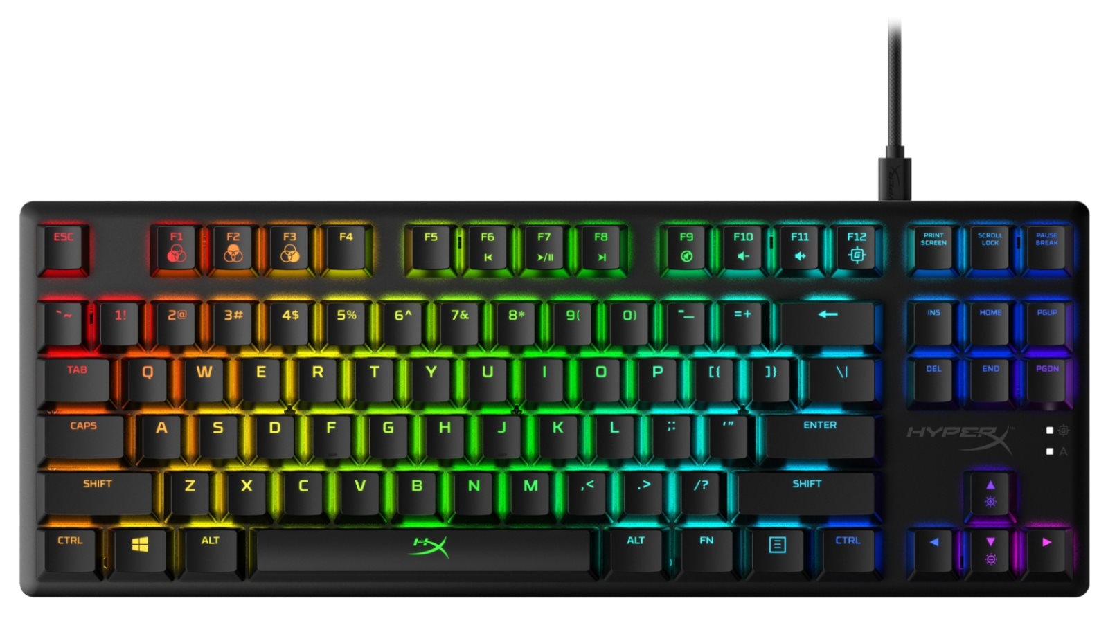 HyperX Alloy Origins Core RGB Tenkeyless Mechanical Gaming Keyboard ...