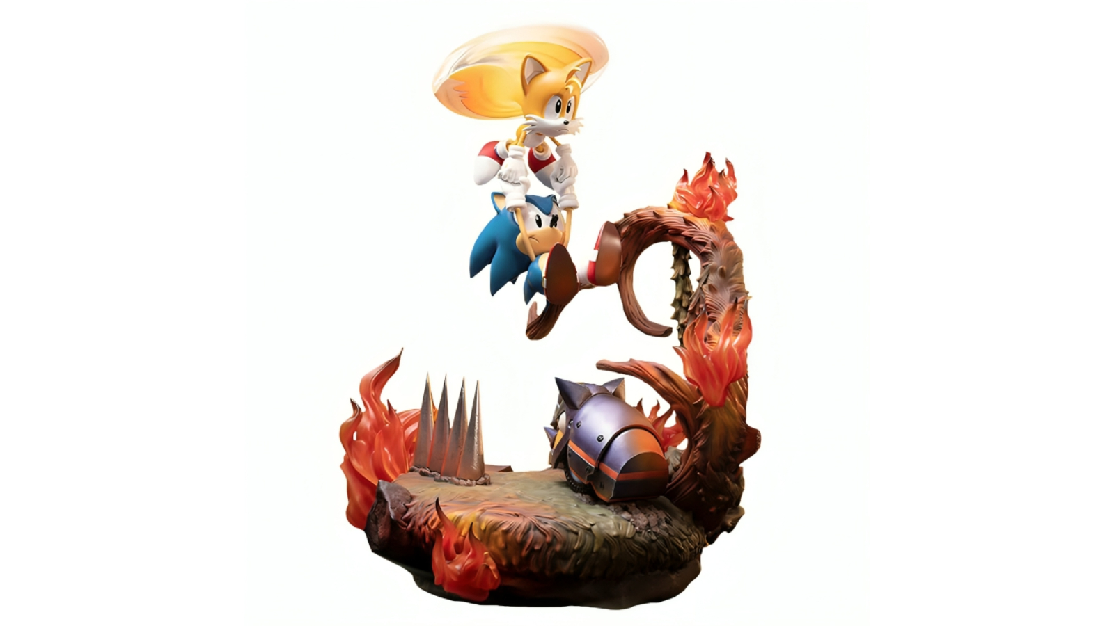Gaming Sonic the Hedgehog and Tails Statue | Harvey Norman