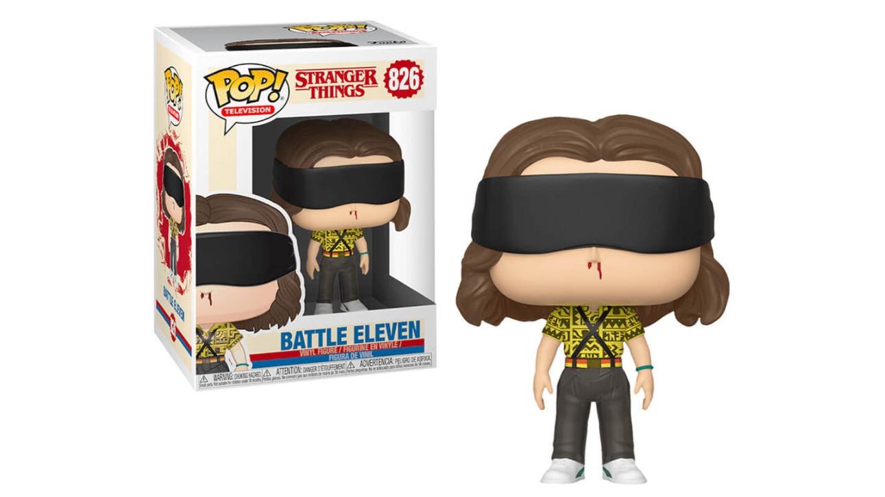 Stranger Things Battle Eleven Pop Vinyl | Harvey Norman