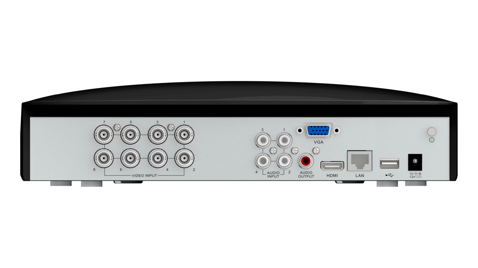 Swann Enforcer 6 Camera 8 Channel 4K UHD DVR Audio/Video Security ...