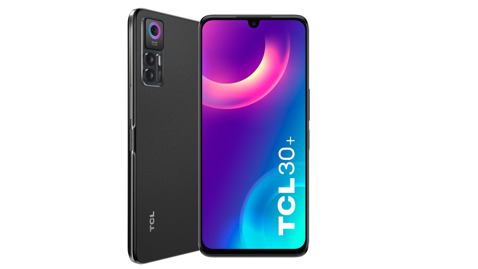 TCL 30+ 4GB/128GB - Tech Black | Harvey Norman