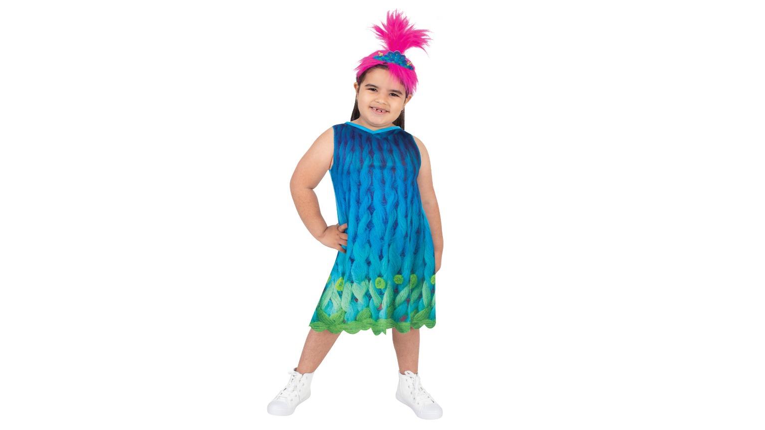 Rubies PoppyY Trolls 3 (2023) Costume - 4-6year | Harvey Norman