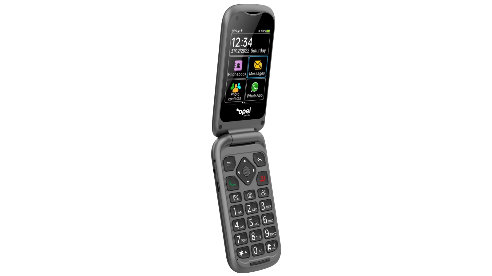 Opel Mobile TouchFlip 4G Flip Phone | Harvey Norman