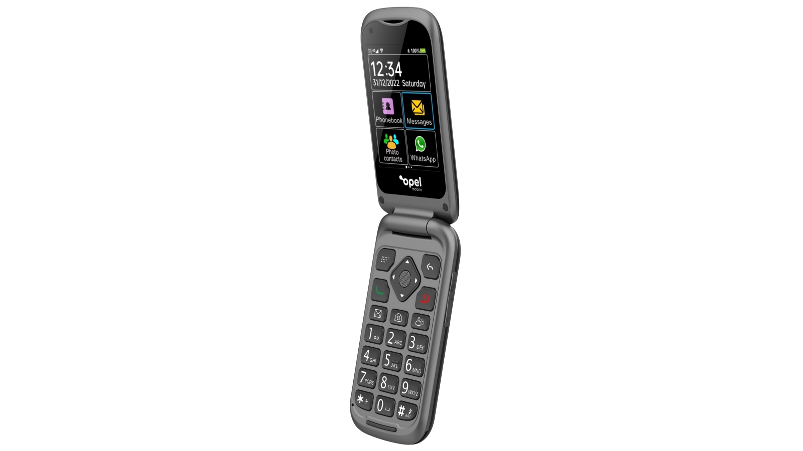 Opel Mobile TouchFlip 4G Flip Phone | Harvey Norman
