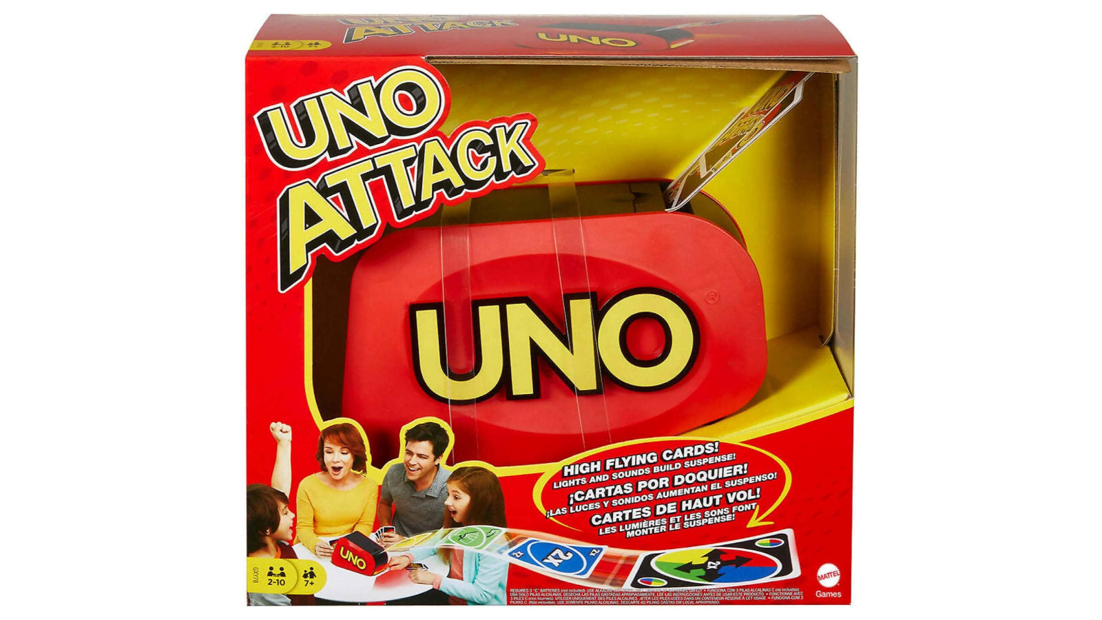 Mattel Uno Attack Card Game | Harvey Norman