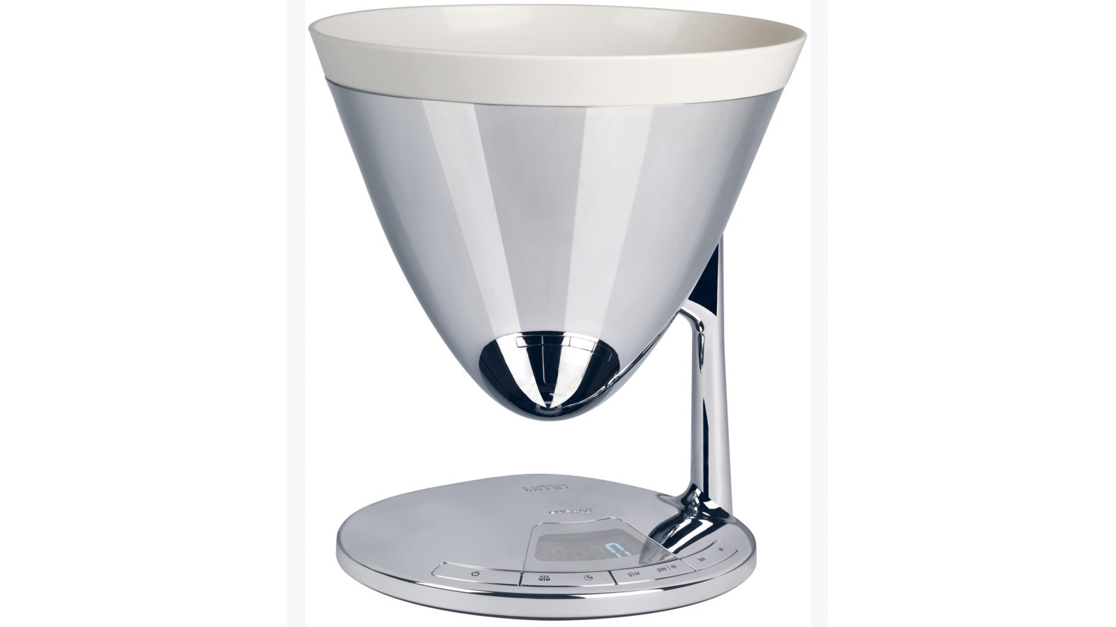 Bugatti Uma Kitchen Scale - Steel | Harvey Norman