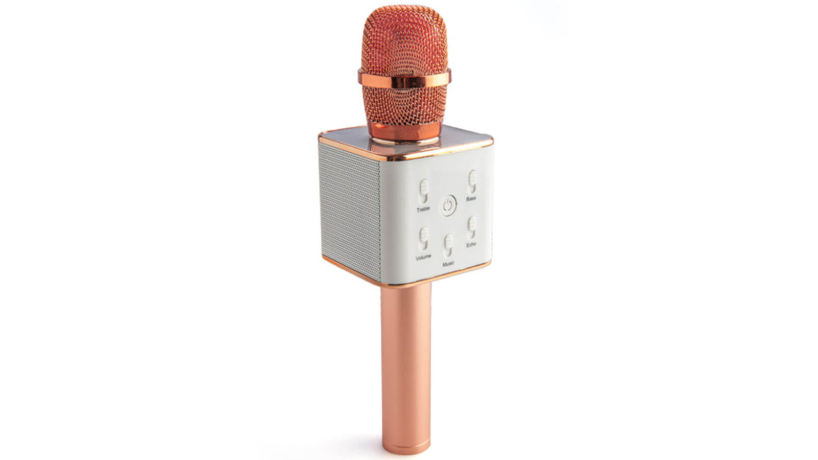 Rose Gold Wireless Karaoke Microphone | Harvey Norman
