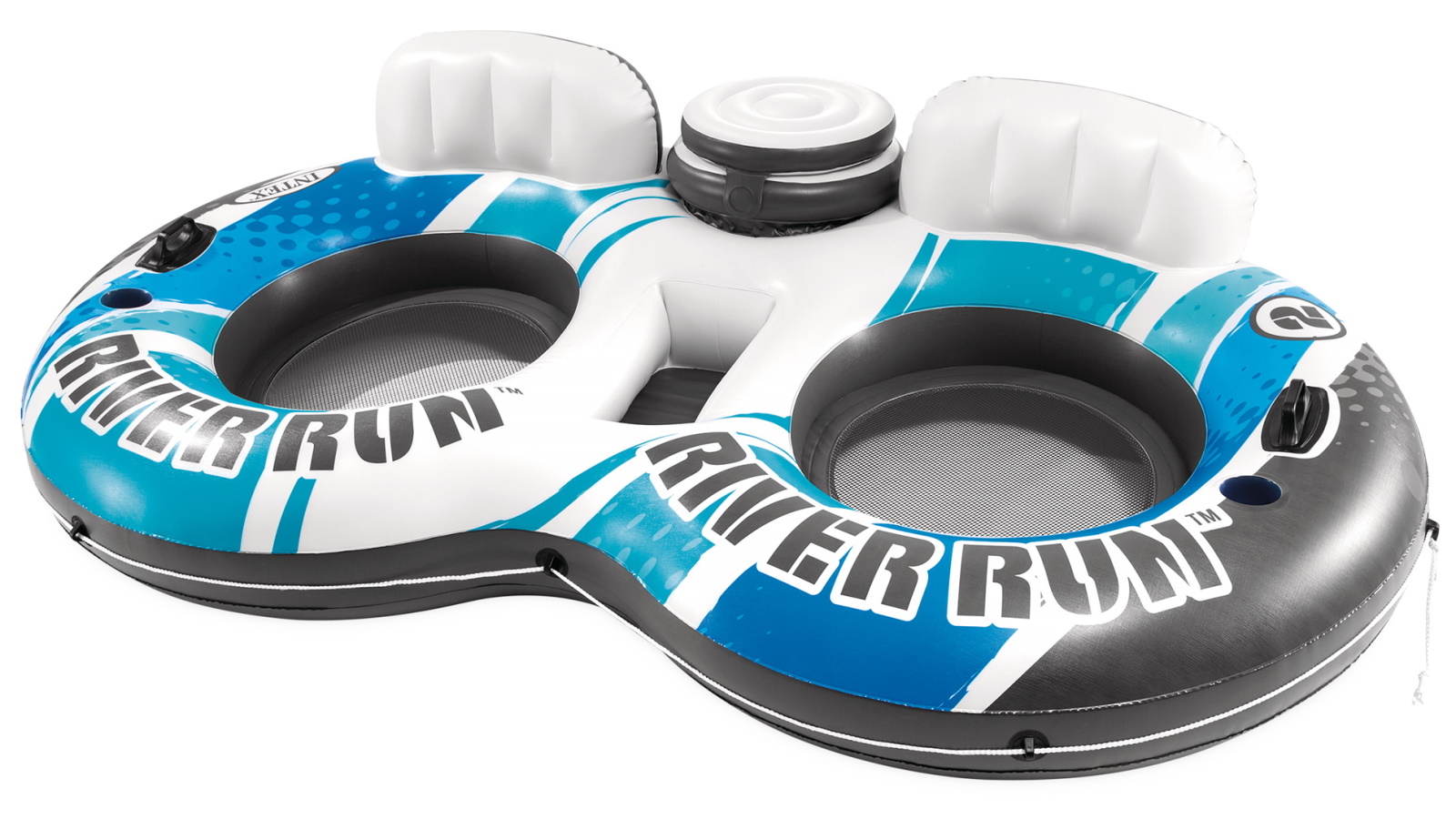 Intex River Run 2 Blue Rapids Inflatable Floating Lake Tube | Harvey Norman