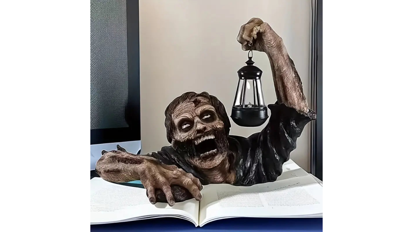 TM Undead Illumination Zombie Garden Statue with Lamp | Harvey Norman