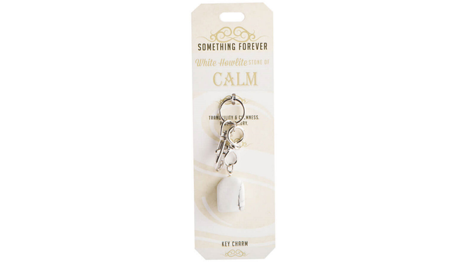 LatestBuy White Howlite Key Charm | Harvey Norman